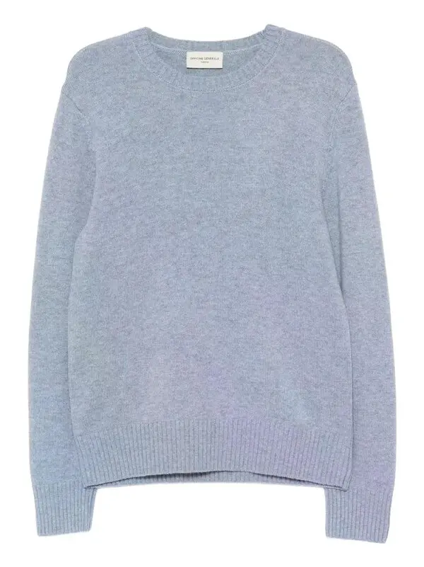 Officine Générale Crew Neck Jumper - Blue