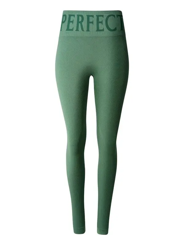 Perfect Moment Seamless Thermal Leggings - Green