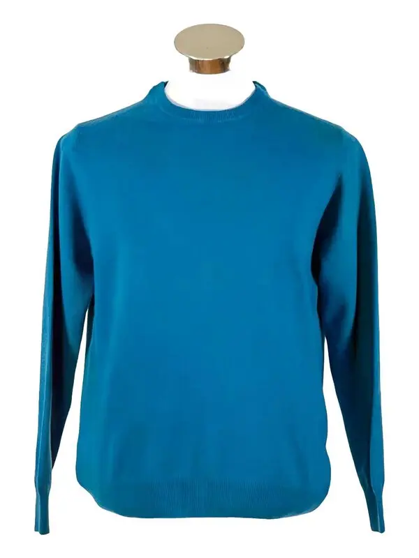 LOJA DAS MEIAS Crew Neck Sweater - Blue