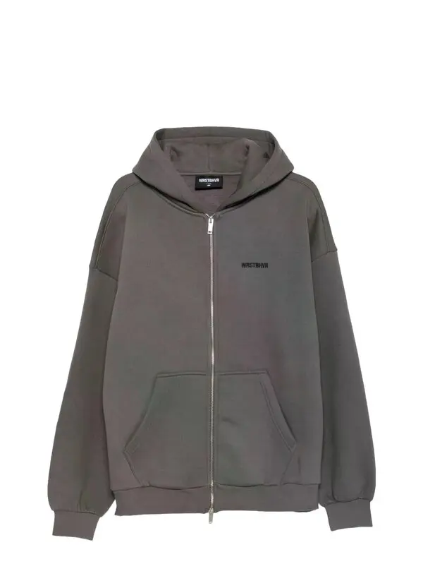WRSTBHVR Zip-up Hoodie - Grey