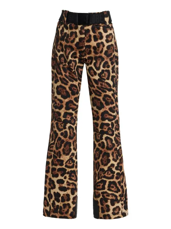 Goldbergh Minou Leopard Print Ski Pants - Animal