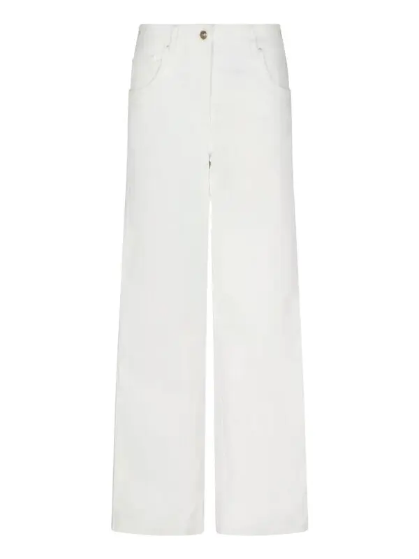 Giorgio Armani Cotton Jeans - White