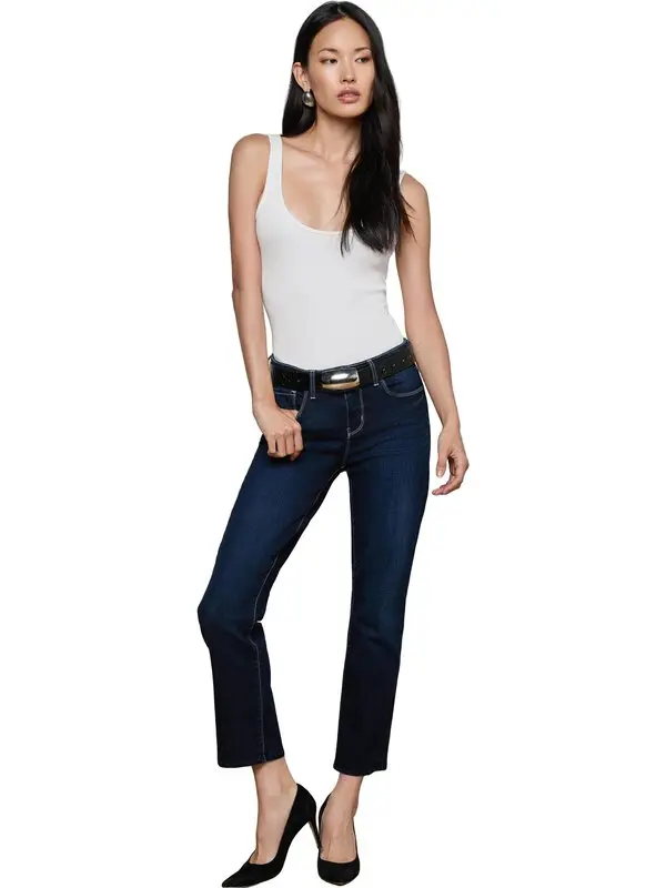 L'Agence Aiden Slim-leg Jeans - Baton Rouge