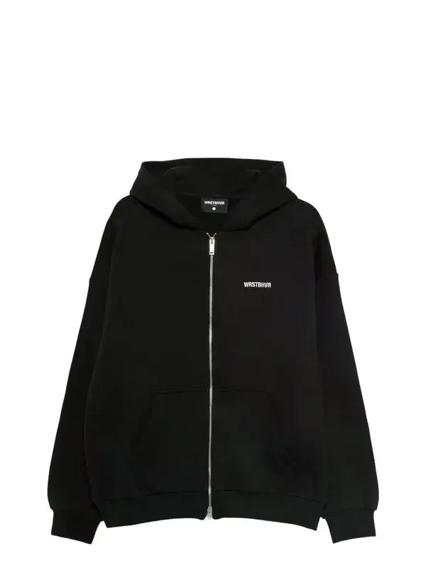 WRSTBHVR Zip-up Hoodie - Black