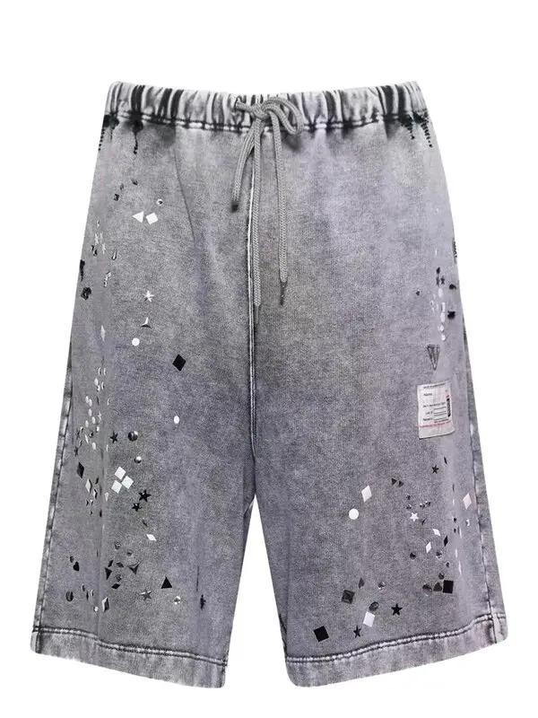 Mihara Yasuhiro Embellished Shorts - Grey