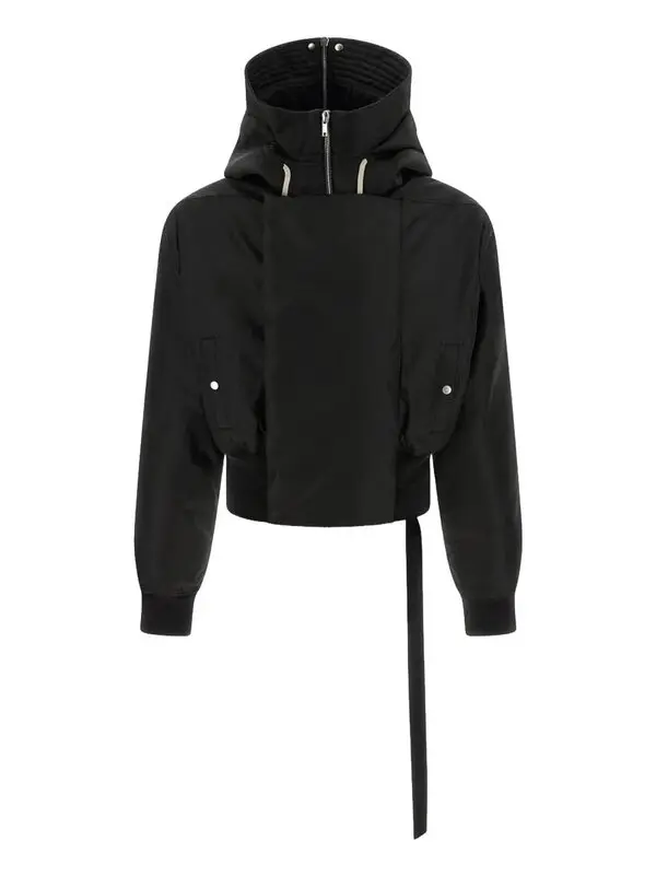 Rick Owens Alice Zip-up Jacket - Black