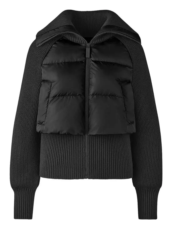 Canada Goose Hybridge Astoria Knit Jacket - Black