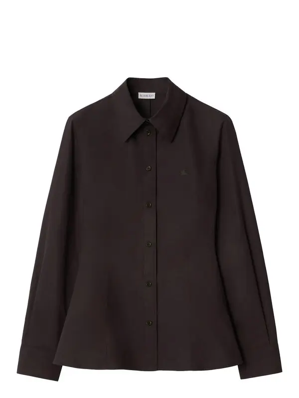 Burberry Cotton Slim-fit Shirt - Brown