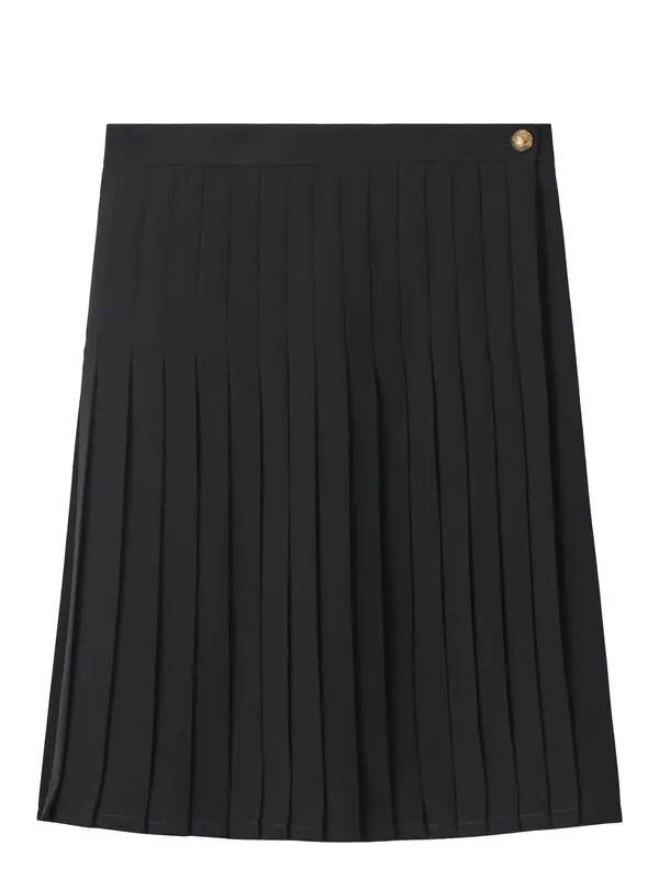 Burberry Pleated Mini Skirt - Black