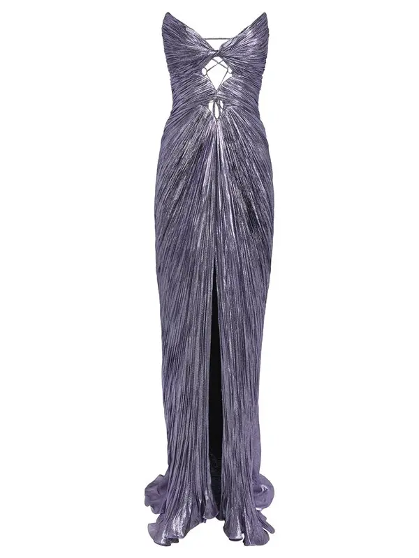 MARIA LUCIA HOHAN Despina Maxi Gown - Purple