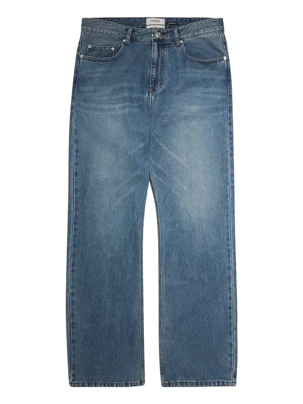SYSTEM Bootcut Jeans - Blue