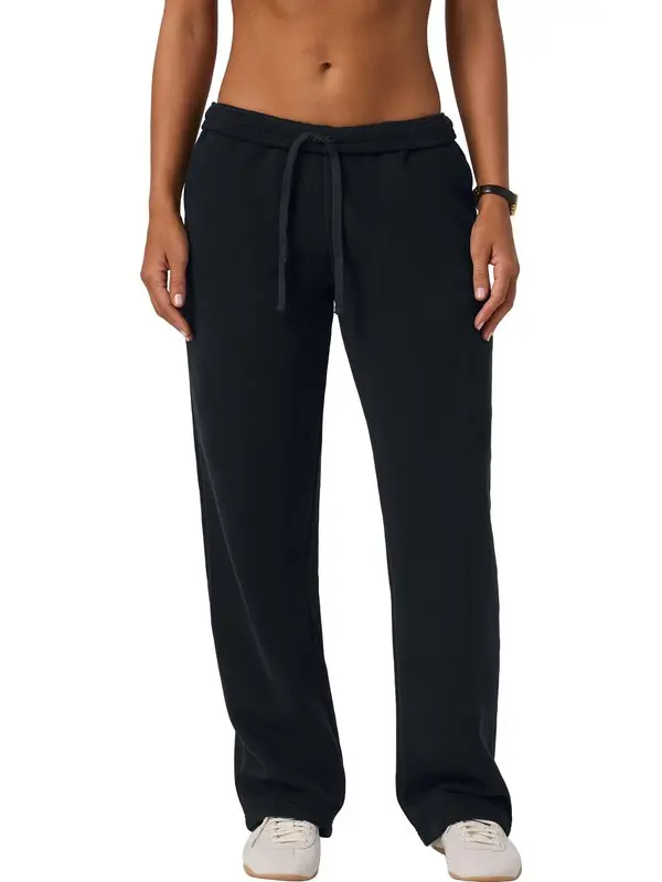 Vuori Restore Straight Leg Sweatpant-long - Washed Black