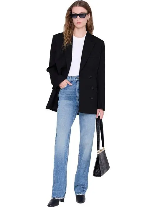 ANINE BING Aretha Blazer - Black