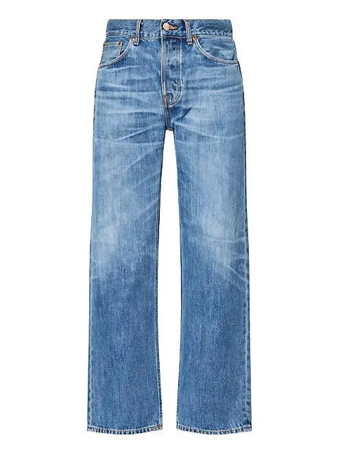 Nudie Jeans Tuff Tony Wide-leg Denim Jeans - Basement Tracks