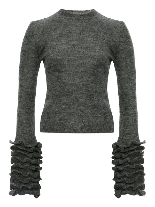 Alaïa Wool Sweater - Grey