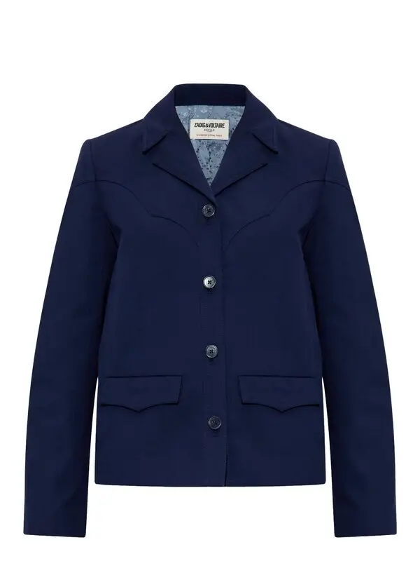 Zadig&Voltaire Lara Blazer - Navy Blue