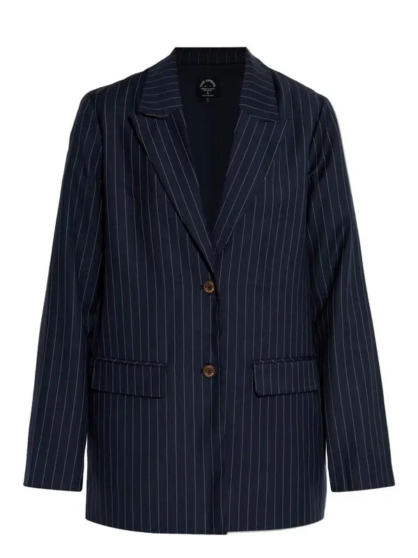 The Upside Boyfriend Blazer - Navy Blue