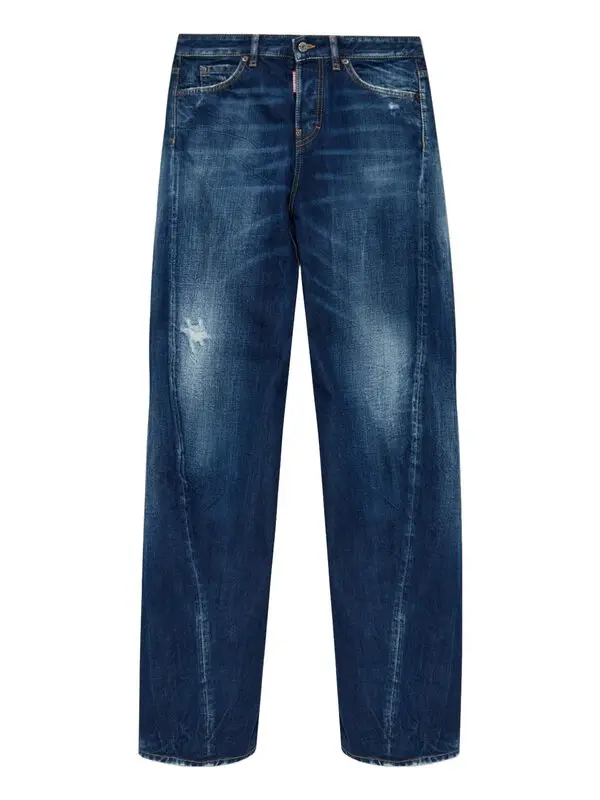 Dsquared2 Twisted Jeans - Navy Blue