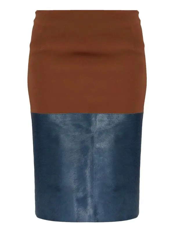 Marni Below-the-knee Pencil Skirt - Brown