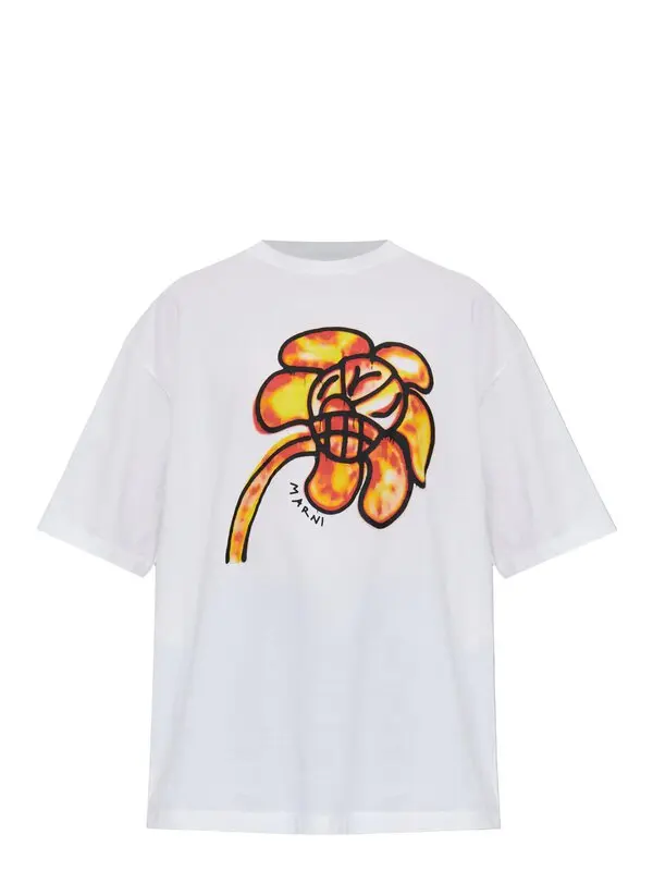 Marni Printed T-shirt - White