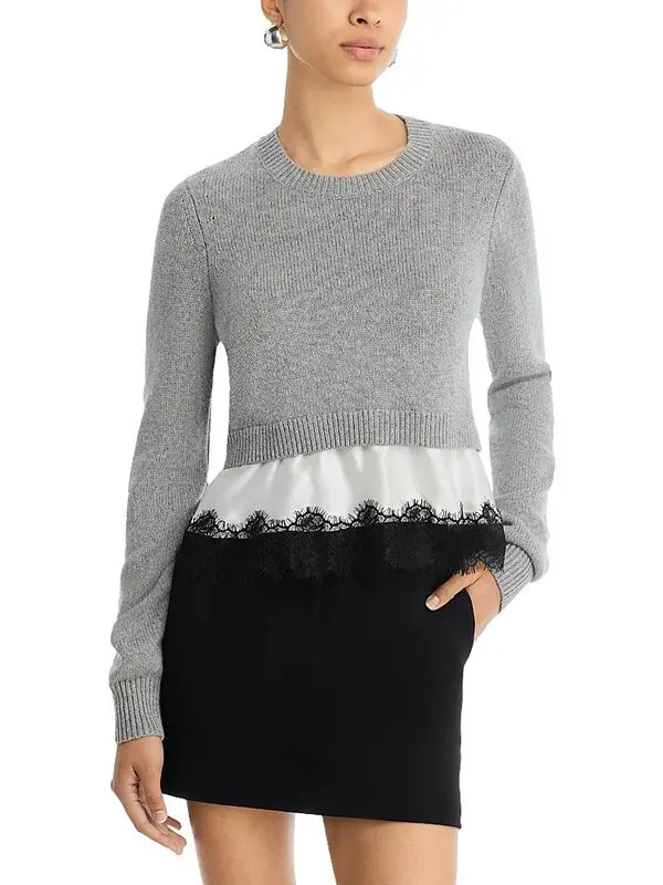 Cinq À Sept Zyla Sweater - Heather Grey