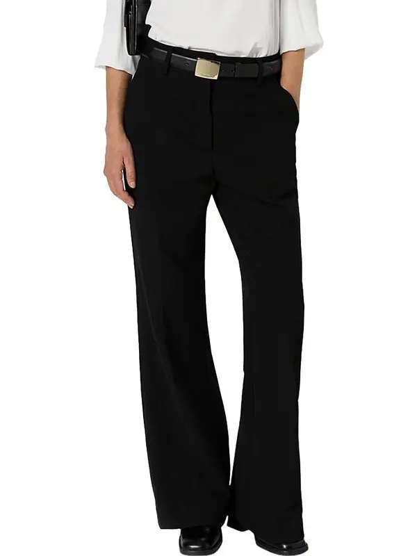 Gerard Darel Cloe Wide Leg Pants - Black