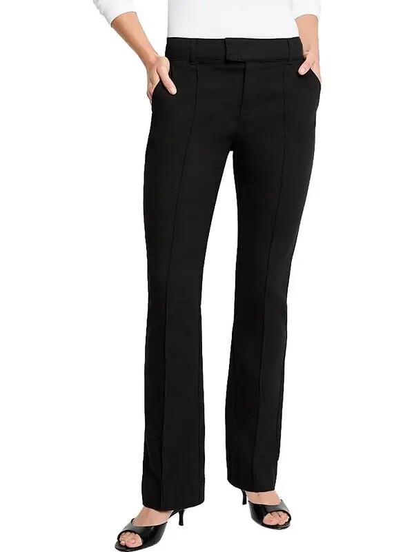 NIC+ZOE Breakaway High Rise Bootcut Trouser - Black Onyx