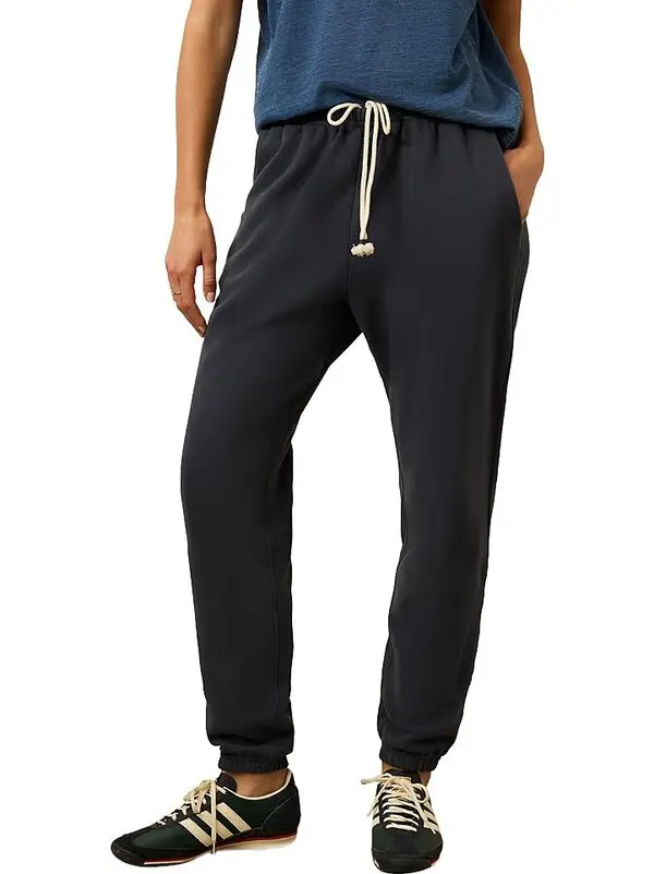 Faherty Brand High Standard Fleece Sweatpants - Blue Night