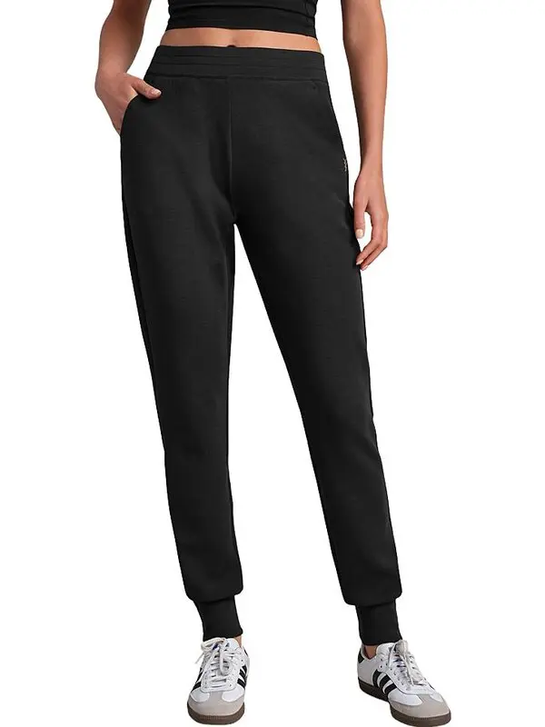 RHONE Tapered Leg Pants - Pure Black