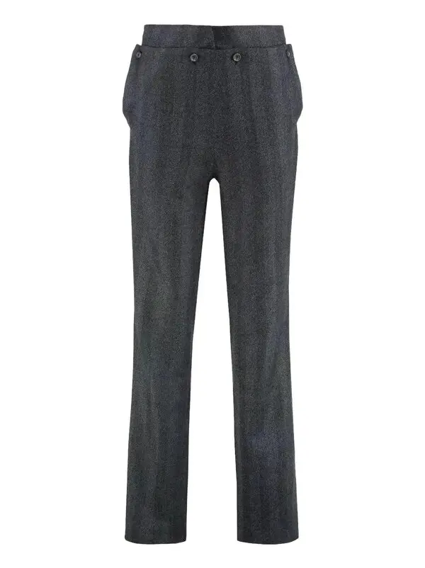 BATAKOVIC BELGRADE Striped Trousers - Grey