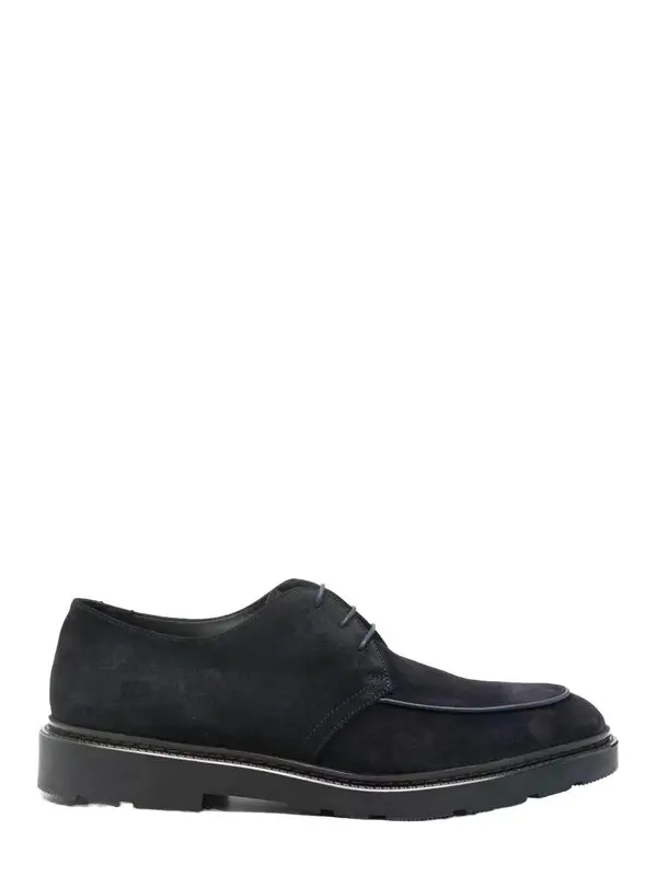 Fratelli Rossetti Tonal-stitch Derby Shoes - Blue