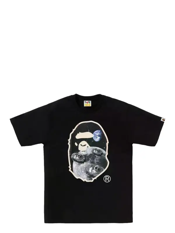 A BATHING APE Graphic T-shirt - Black