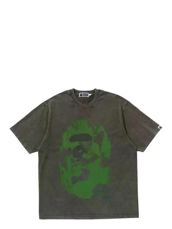 A BATHING APE Logo-print T-shirt - Green