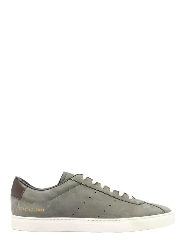 COMMON PROJECTS Perforated Suede Sneakers - Grey