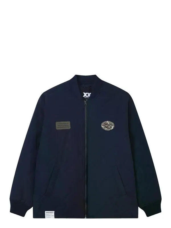 FINGERCROXX Quilted Jacket - Blue