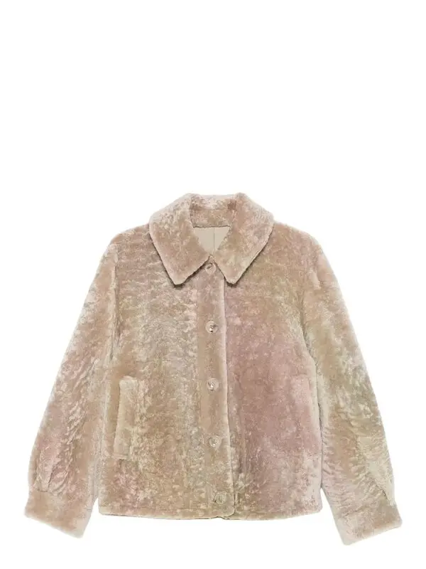 MANZONI 24 Shearling Jacket - Neutrals