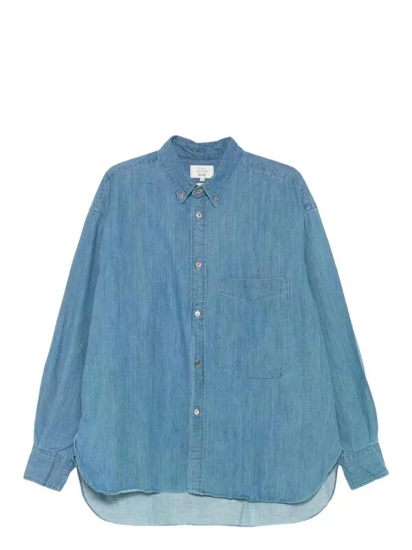 Studio Nicholson X Beams Plus Oxford Shirt - Blue