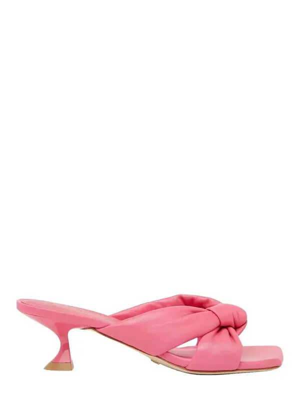 STUART WEITZMAN 50mm Playa Knotted Sandals - Pink