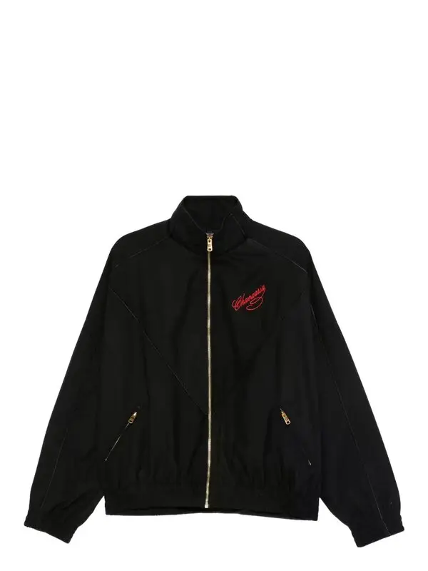 WILLY CHAVARRIA Logo-embroidered Jacket - Black