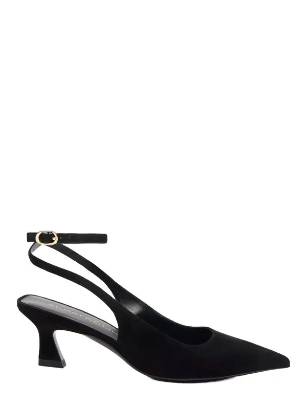 STUART WEITZMAN 50mm Vinnie Heeled Pumps - Black