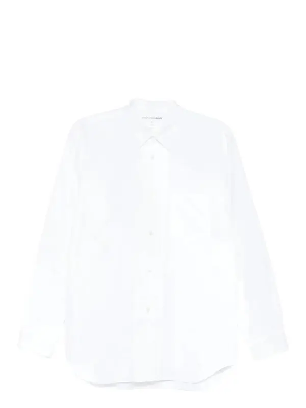 Comme Des Garçons Long Sleeve Shirt - White