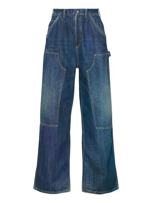 MAISON MARGIELA Utility-pocket Denim Jeans - Blue
