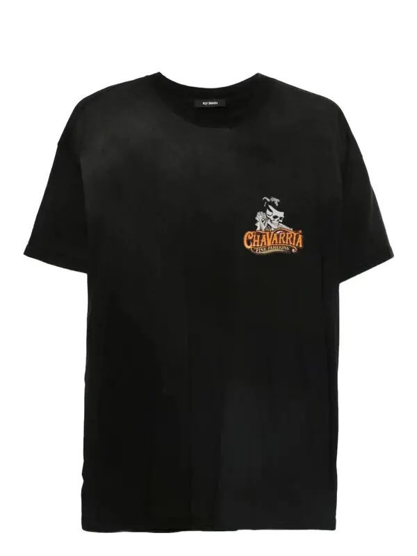 WILLY CHAVARRIA Graphic-print T-shirt - Black