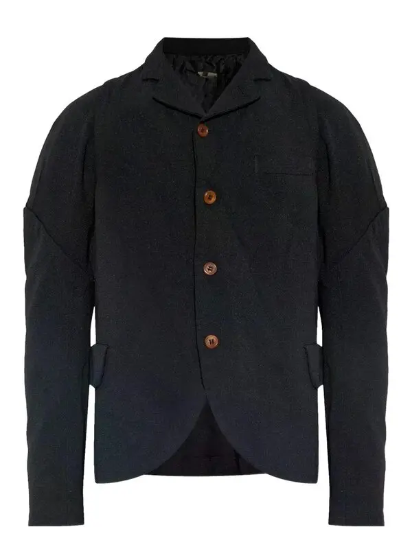 Comme Des Garçons Button Jacket - Black