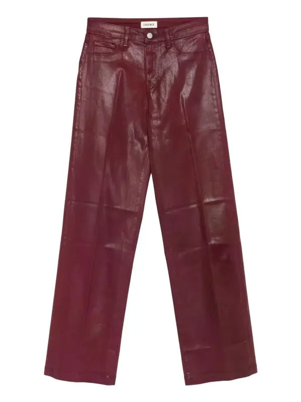 L'Agence Cotton-blend Pants - Red