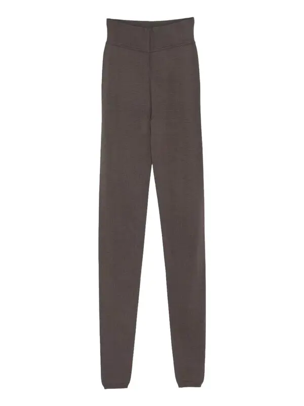 Rick Owens High-waisted Trousers - Brown
