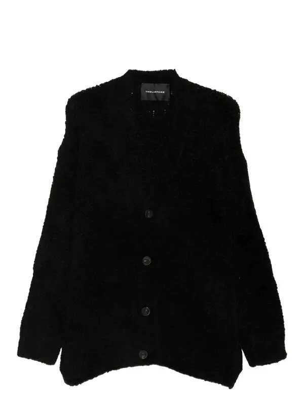 Tagliatore Button-up Cardigan - Black