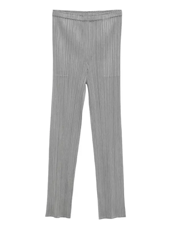 Issey Miyake Pleated Trousers - Grey