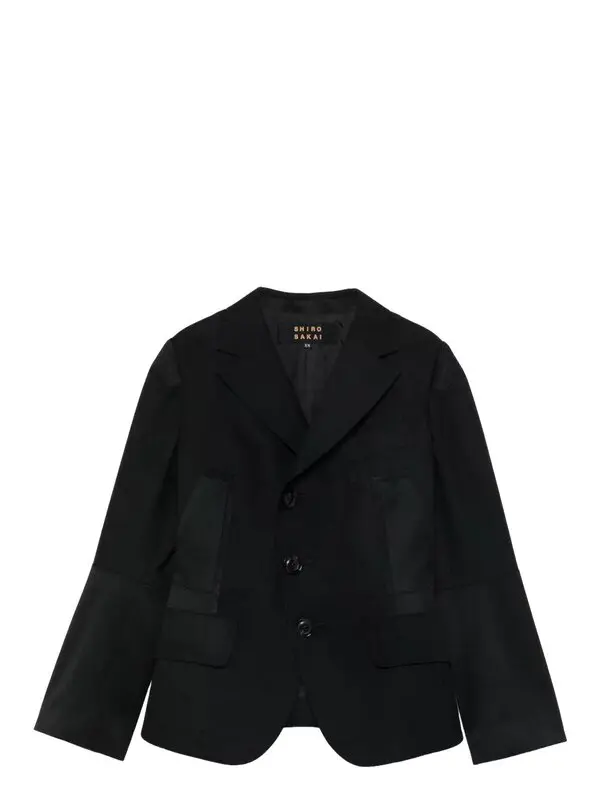 SHIRO SAKAI Panelled Jacket - Black