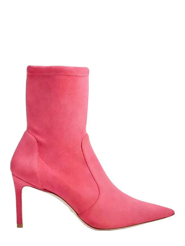 STUART WEITZMAN 85mm Stretch Bootie - Pink